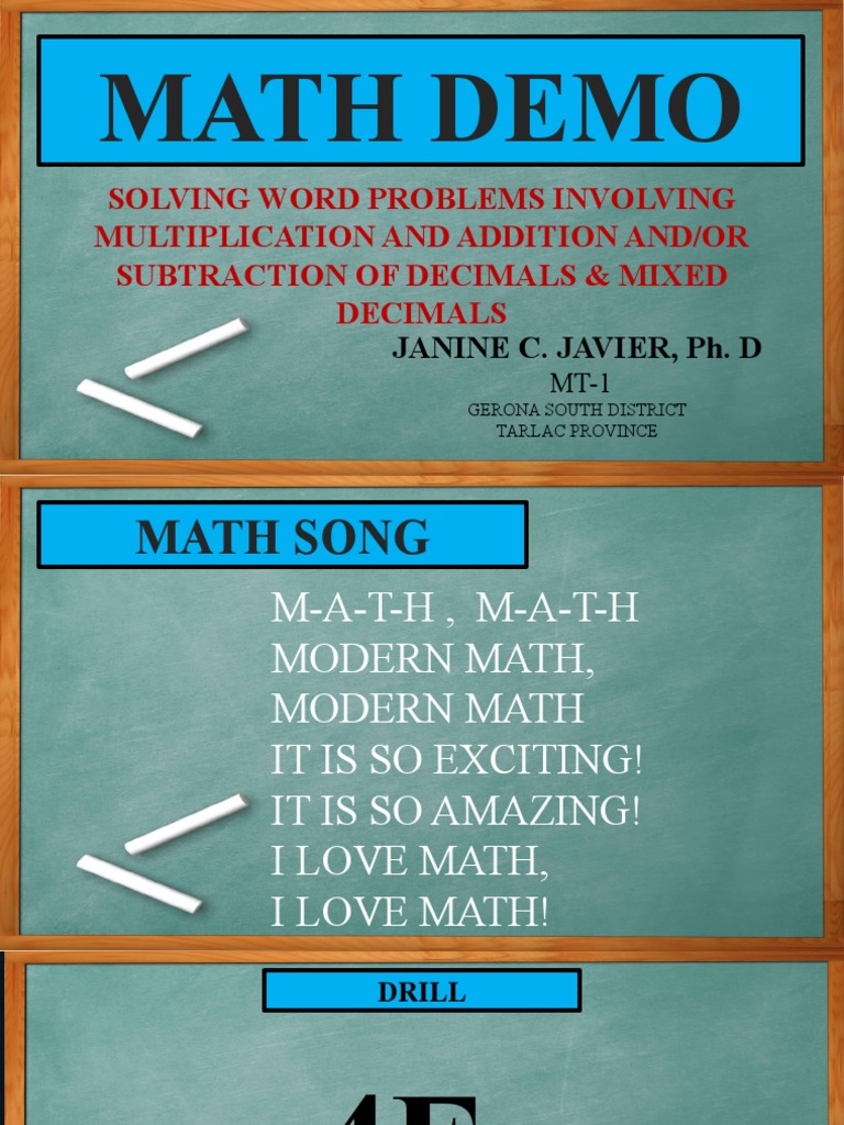 Math 6 Cot 1 Wk 6 Qtr1 Pdf Arithmetic Mathematics