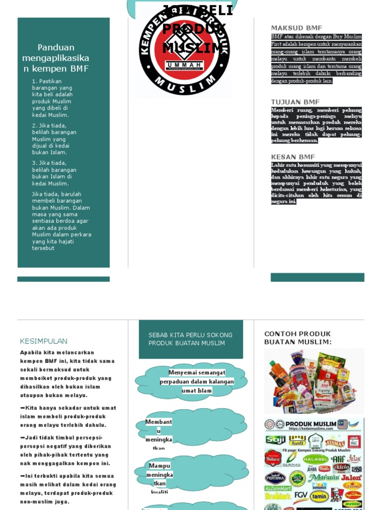 Panduan Mengaplikasikan Kempen BMF | PDF