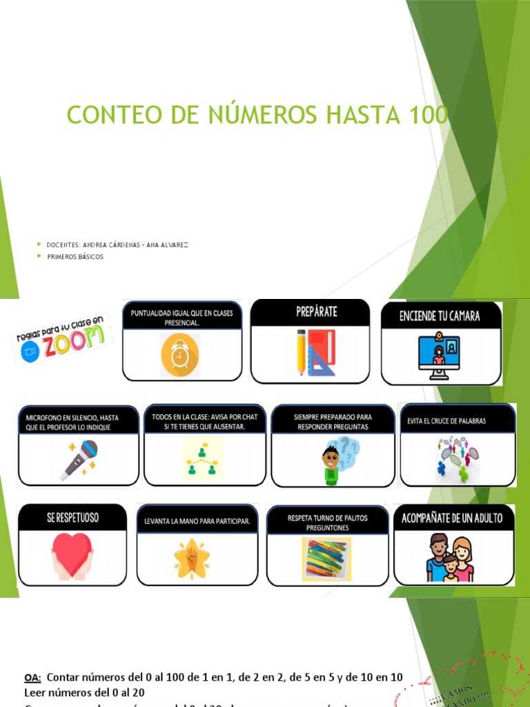 Conteo de Números Hasta 100 | PDF