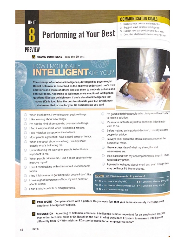 Summit 2 Unit 8 | PDF