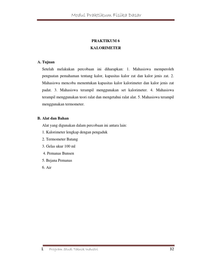 Kalorimeter | PDF