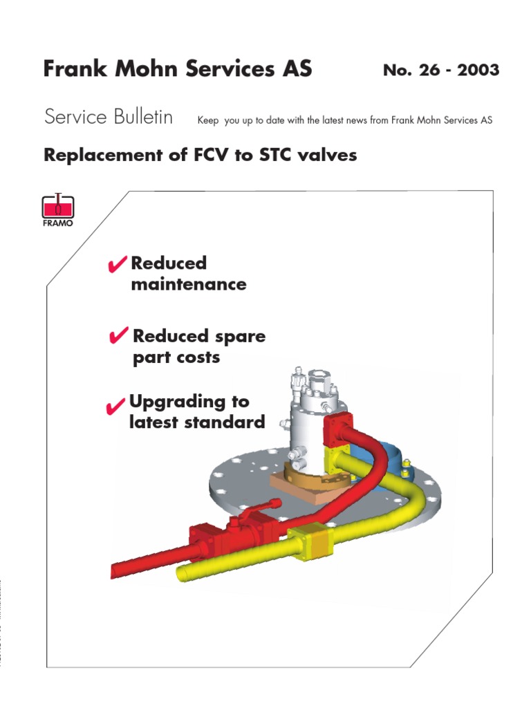 26-Replacement of FCV To STC Valves | PDF | Valve | Stainless Steel