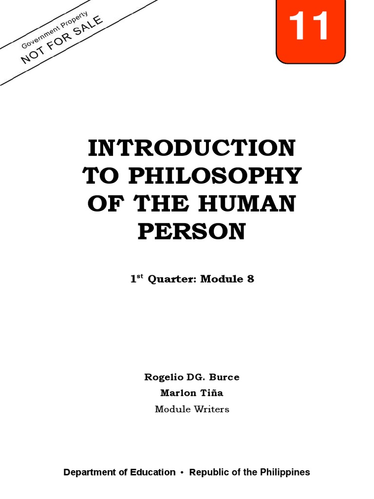 Intro To Philosophy Module 8 | PDF | Soul | Evil