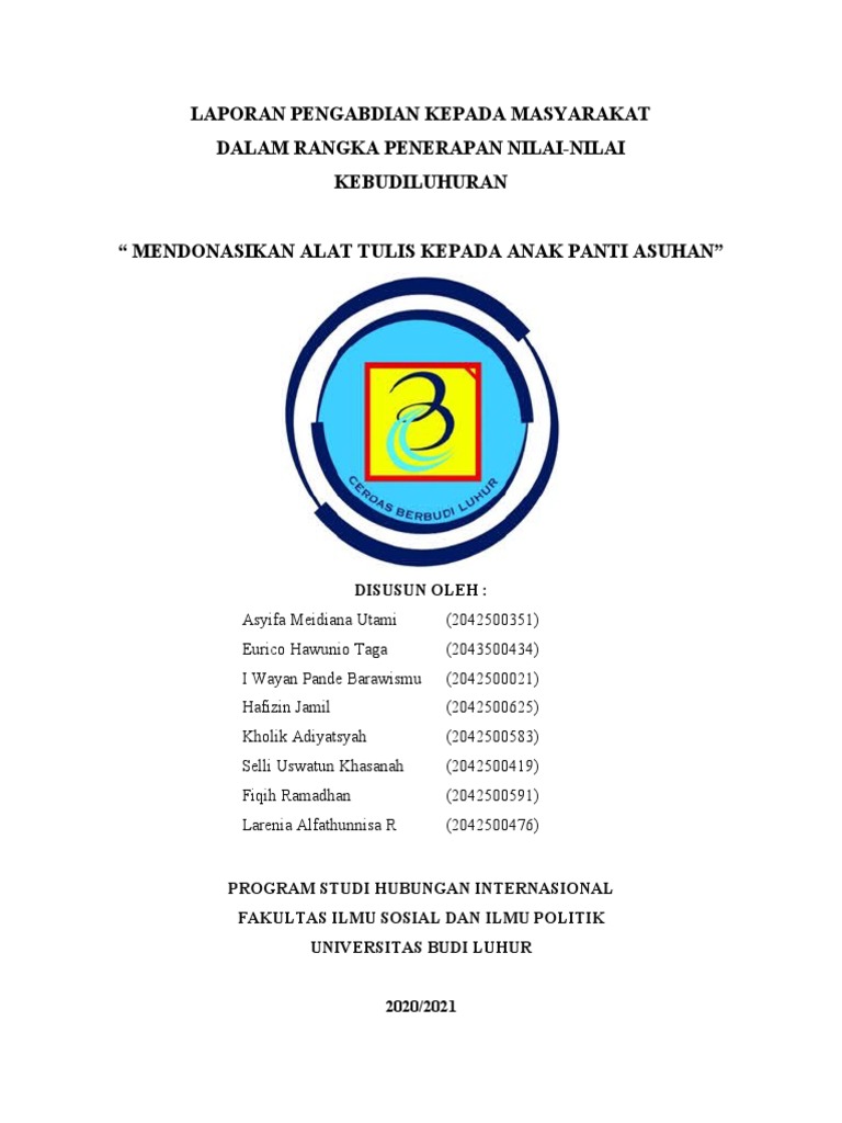 Laporan Kegiatan Awbl - Kelompok Tidak Membunuh - Kel 4 - FB | PDF