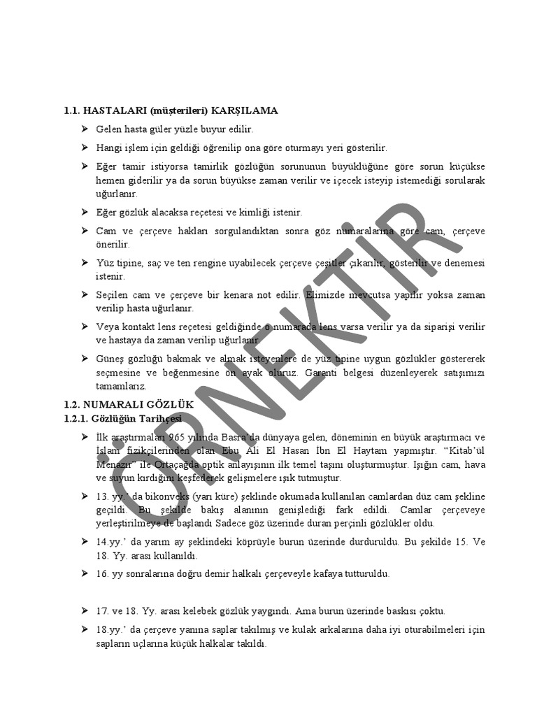 3+1 Ornek Staj Raporu | PDF