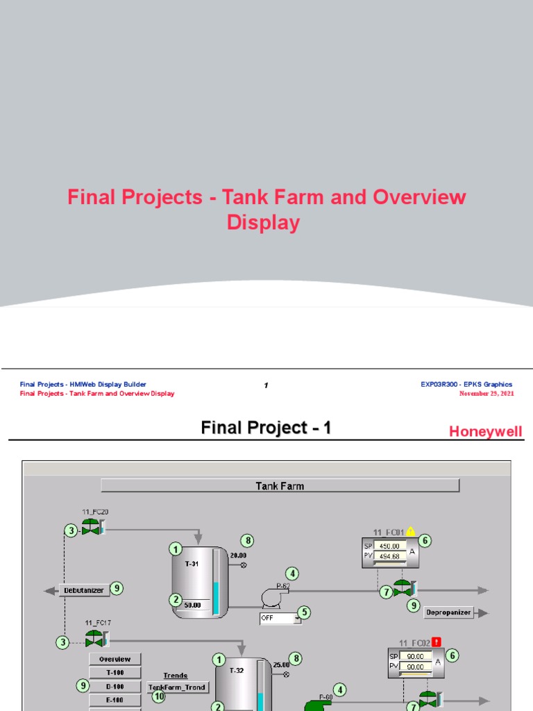 19 - 03R300 - 1 - Final Projects - HMIWeb Display Builder | PDF