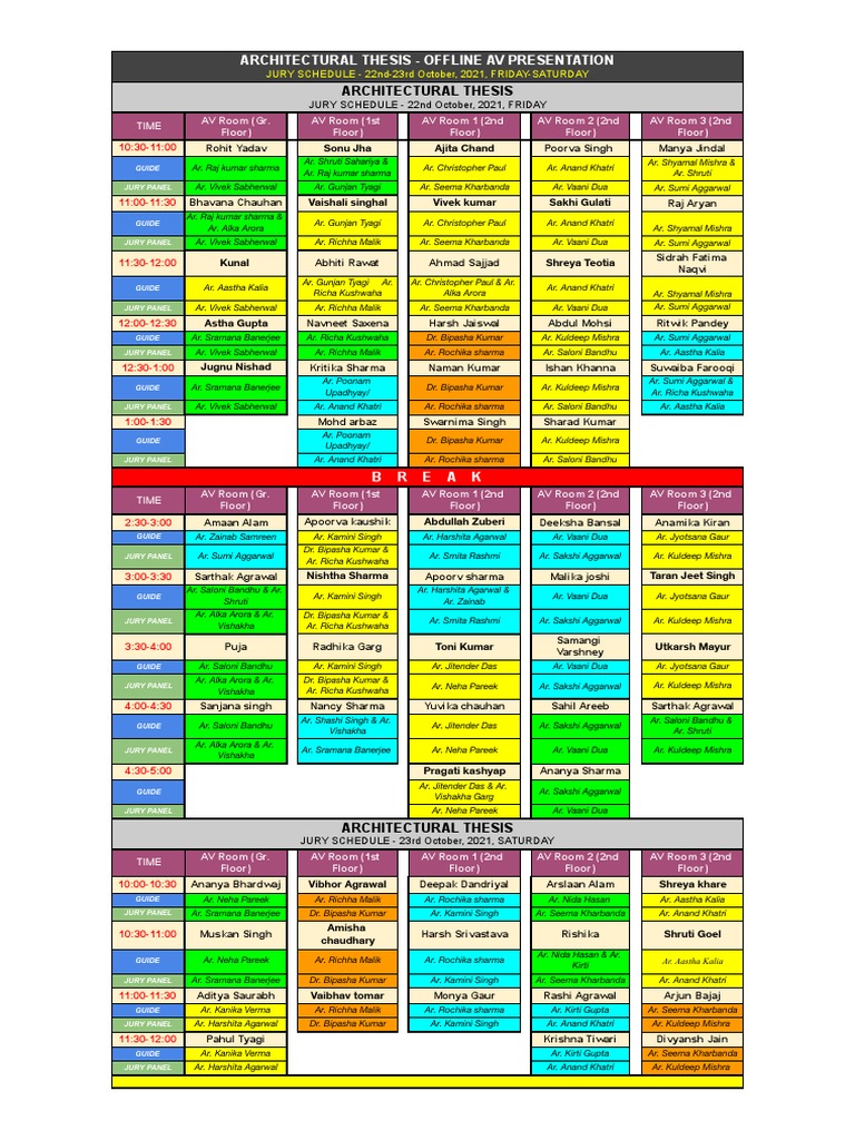 Stage 2 Schedule Final PDF