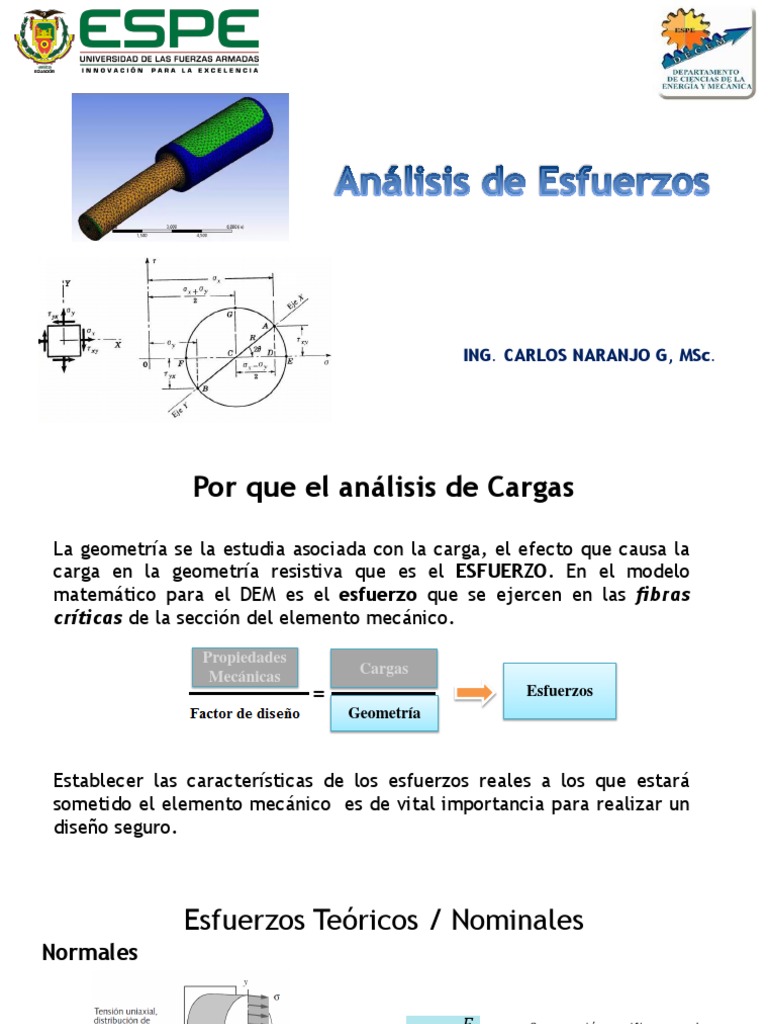 Analisis de Esfuerzos 2021 | Descargar gratis PDF | Materiales ...