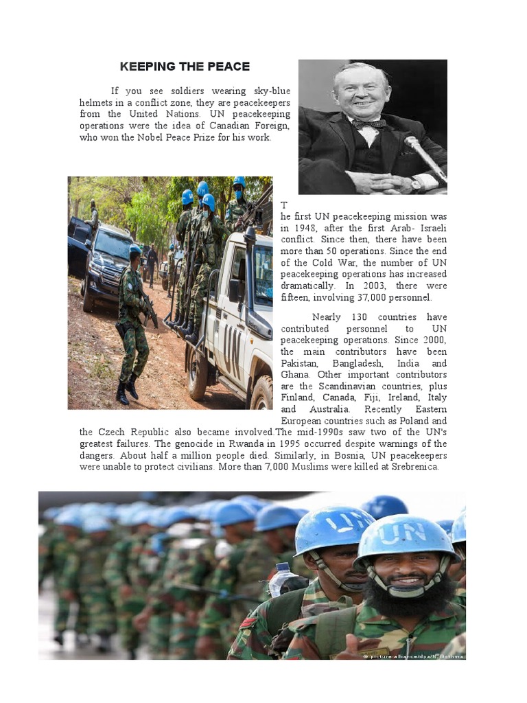 Keeping The Peace | PDF