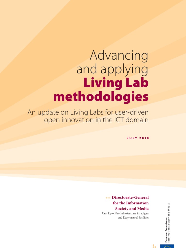 Living Lab Brochure 2010 en | PDF | Innovation | Internet