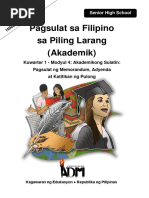 Pagsulat NG Memorandum | PDF