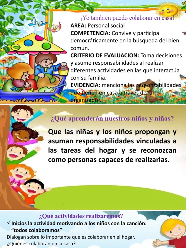 Yo Tambien Puedo Ayudar en Casa | PDF