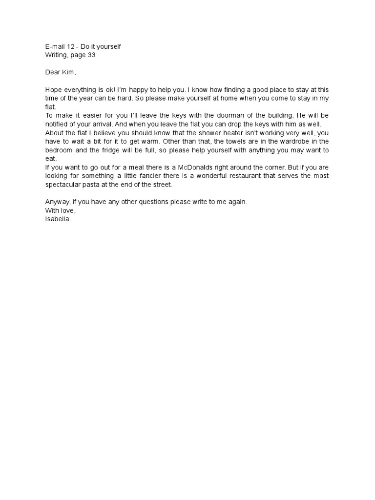E-Mail 12 - Do It Yourself | PDF