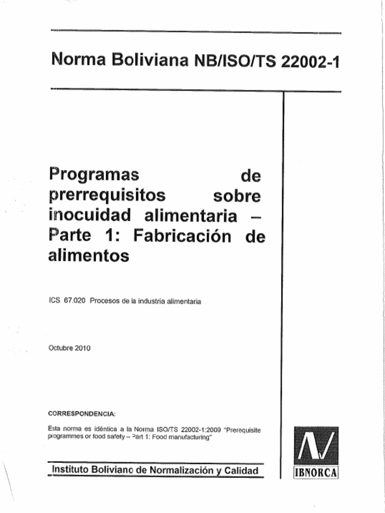 Nb-Iso-Ts 22002-1 | PDF