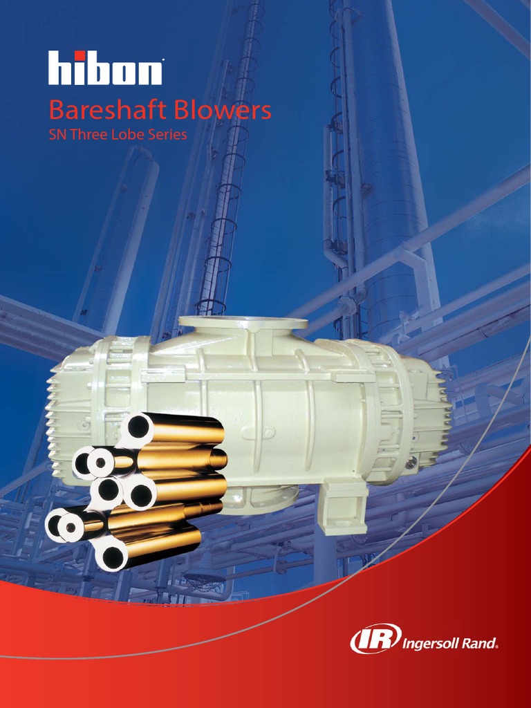 Hibon - SN Ingersoll Rand Blower | PDF | Pump | Bearing (Mechanical)