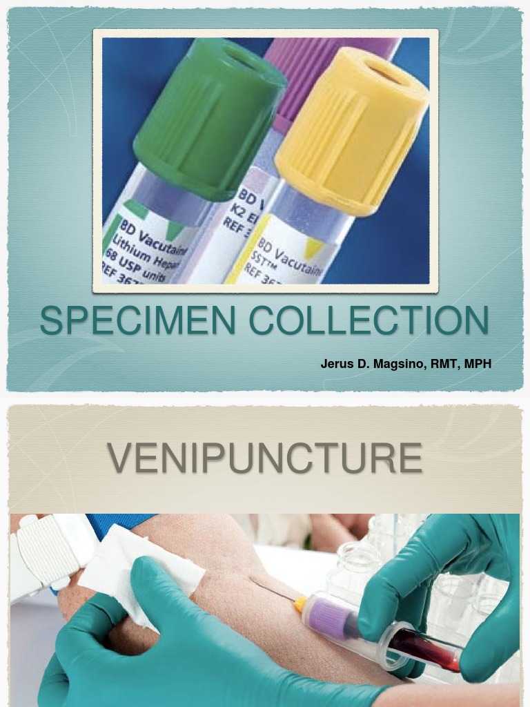Specimen Collection - Student | PDF | Coagulation | Medicine