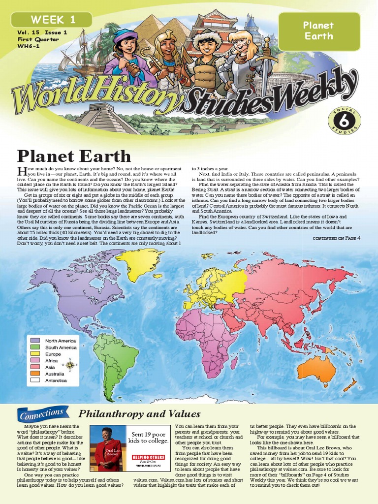 Planet Earth Newsletter | PDF | Continent | Plate Tectonics
