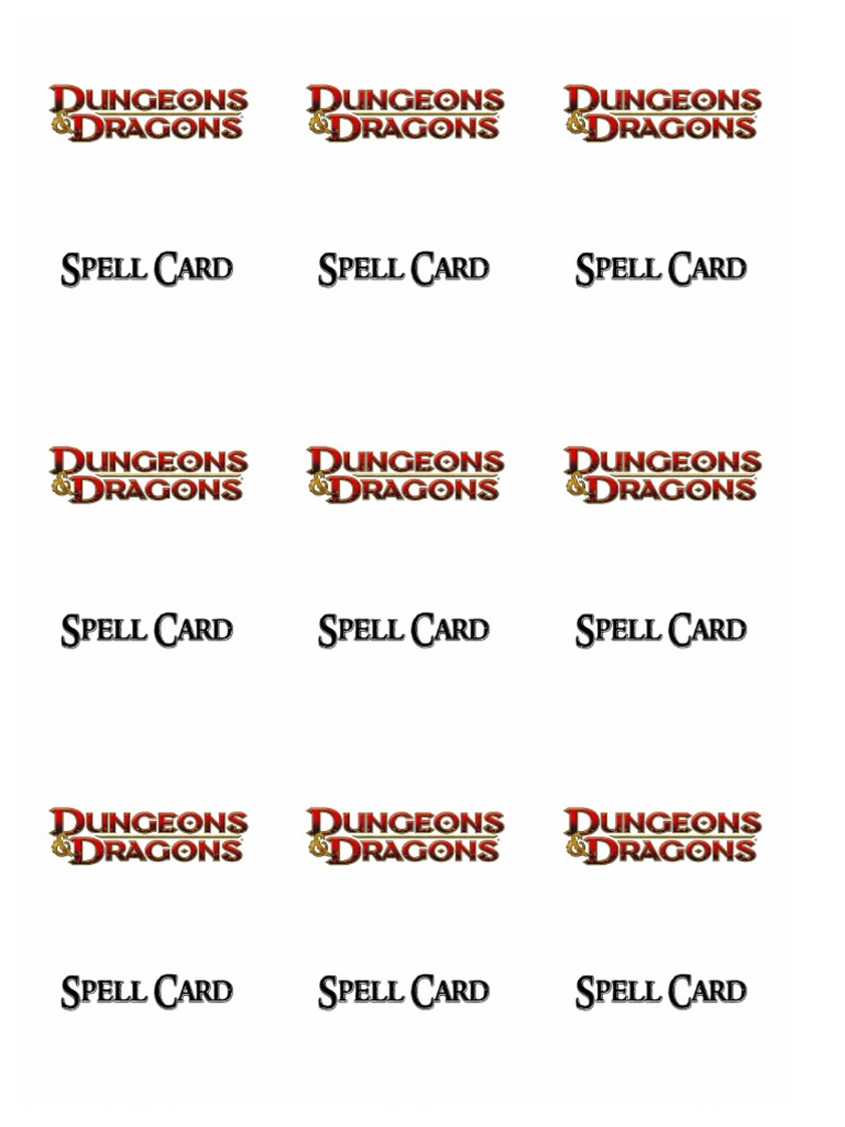 All Spells (PHB, Ee, Scag, Xge) | PDF