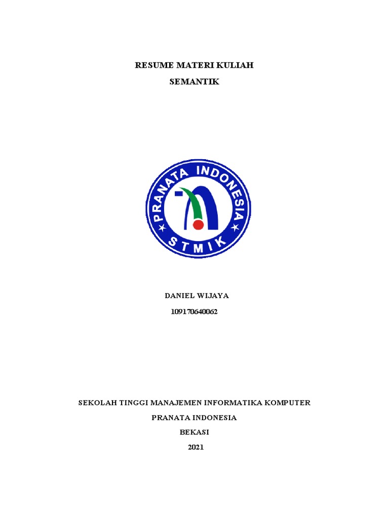 Resume Materi Kuliah | PDF Resume Materi Kuliah | PDF