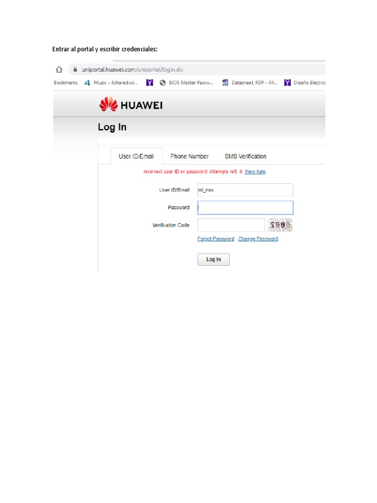 Guía de uso del portal ISDP Huawei | PDF