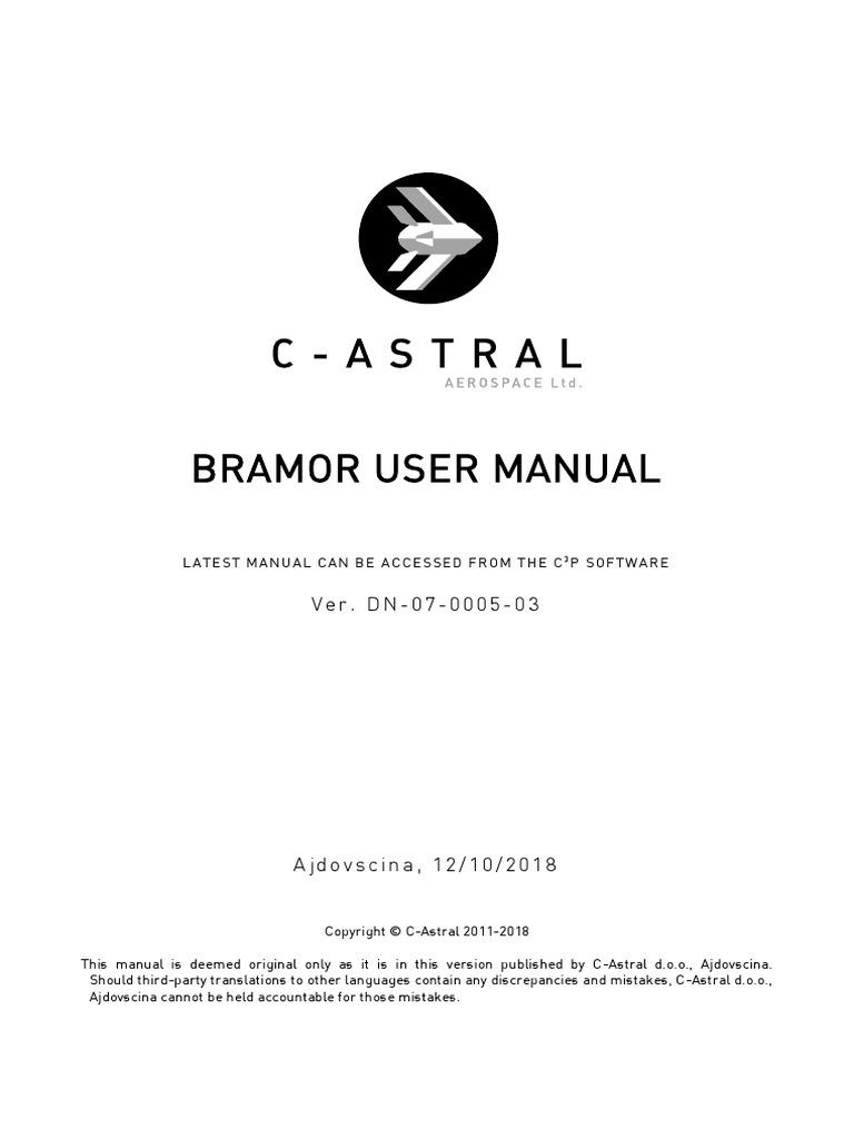 Bramor User Manual | PDF | Pixel | Image Resolution