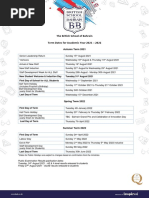 AISD - Academic Calendar 2025 2026 | PDF