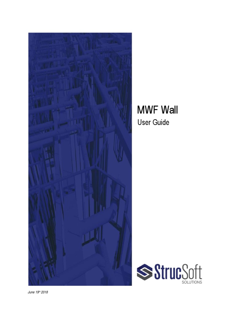 MWF Wall Manual | PDF | Computer File | Framing (Construction)