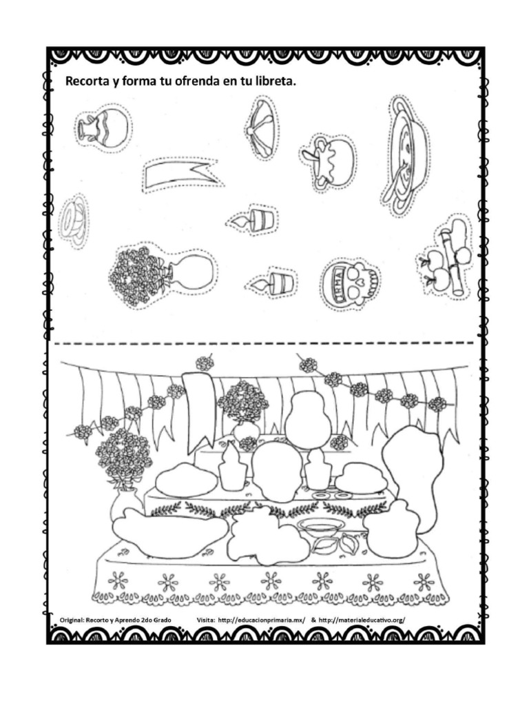Actividades Didacticas Dia De Muertos Pdf