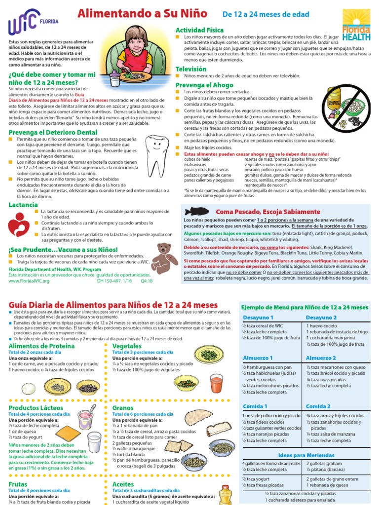 Feeding Your Toddler 12 24 Spa | PDF | Alimentos | Leche