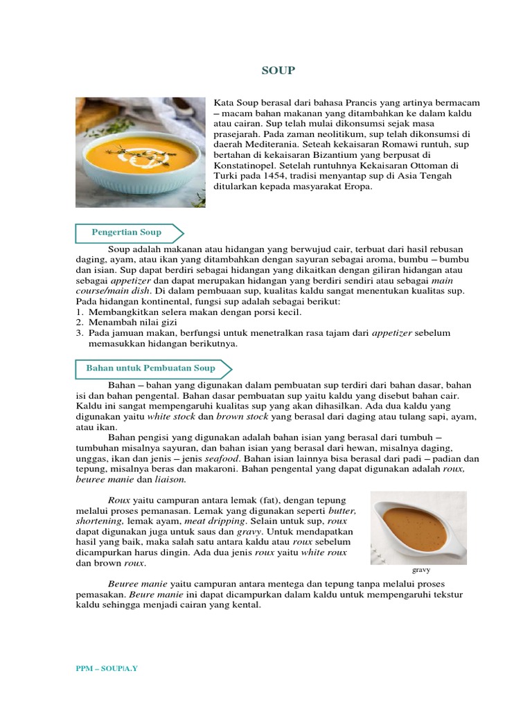 Soup | PDF
