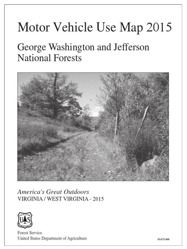 Motor Vehicle Use Map 2015: George Washington and Jefferson National ...