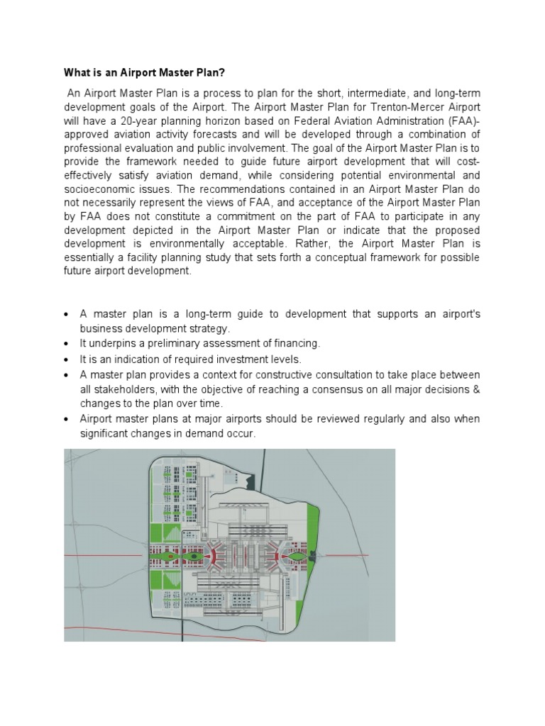 What Is An Airport Master Plan? | PDF | Business