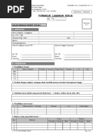 Formulir - 1a - BPJS - Ketenagakerjaan New | PDF