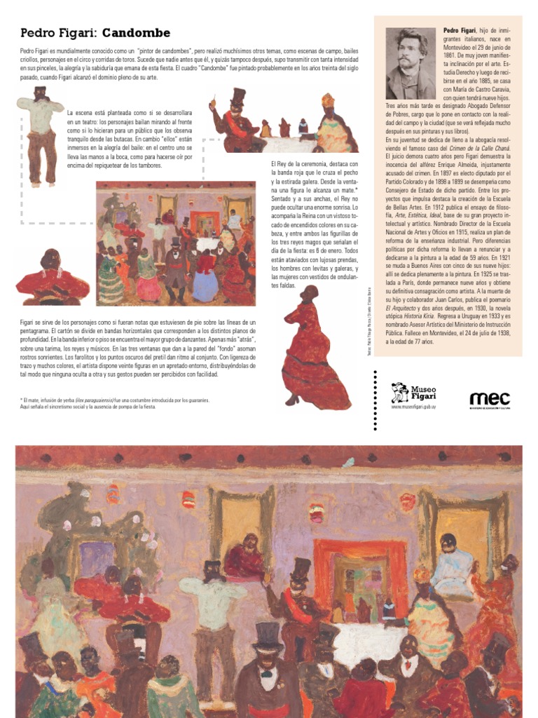 Pedro Figari y su obra "Candombe" | PDF | Las artes