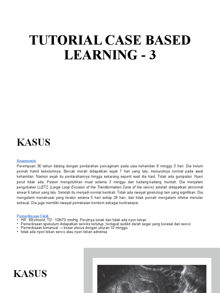 Tutorial Case Based Learning - 3 | PDF