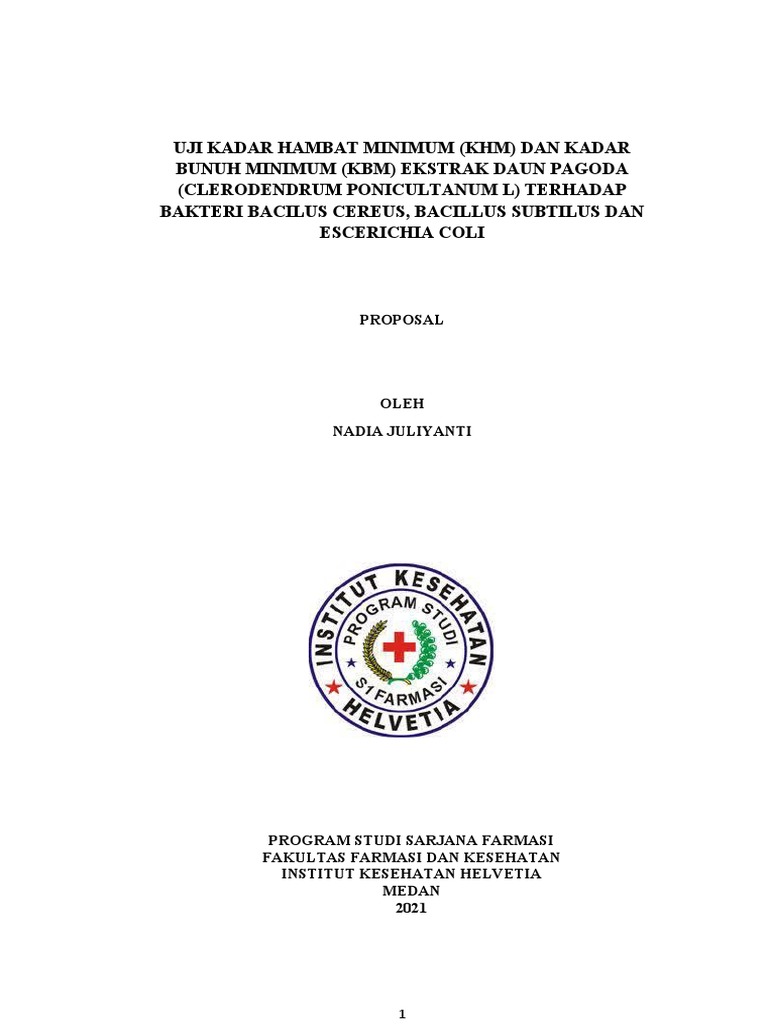 Proposal Nadia | PDF