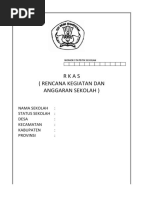 Contoh RKAS Sekolah 2025 | PDF