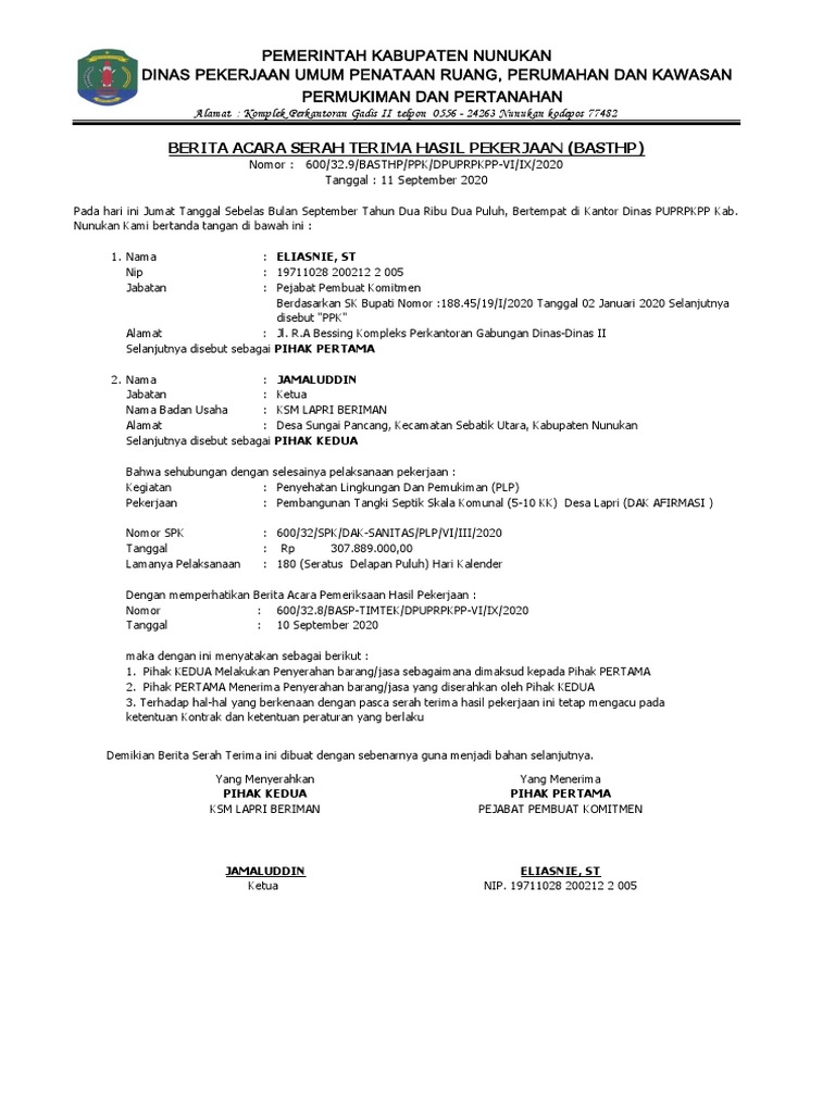 BASTP Karang Taruna | PDF