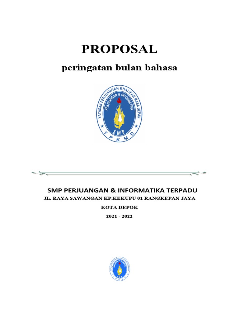 Proposal Bulan Bahasa 2021 | PDF
