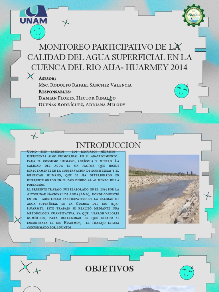 Monitoreo Agua Cuenca Aija-Huarmey | PDF | Agua | Geografía Física