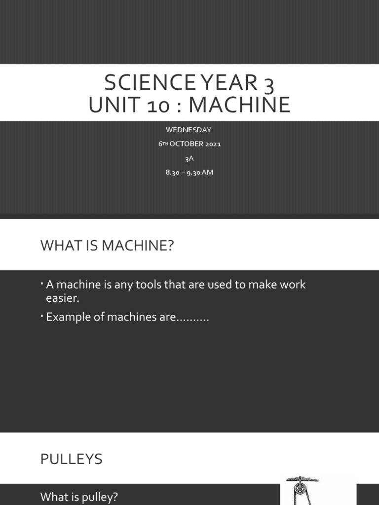 Science Year 3 | PDF