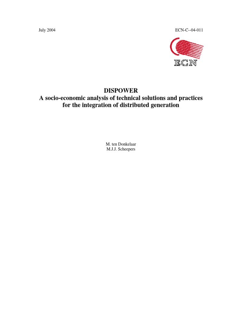 Distributed Generation Pdf