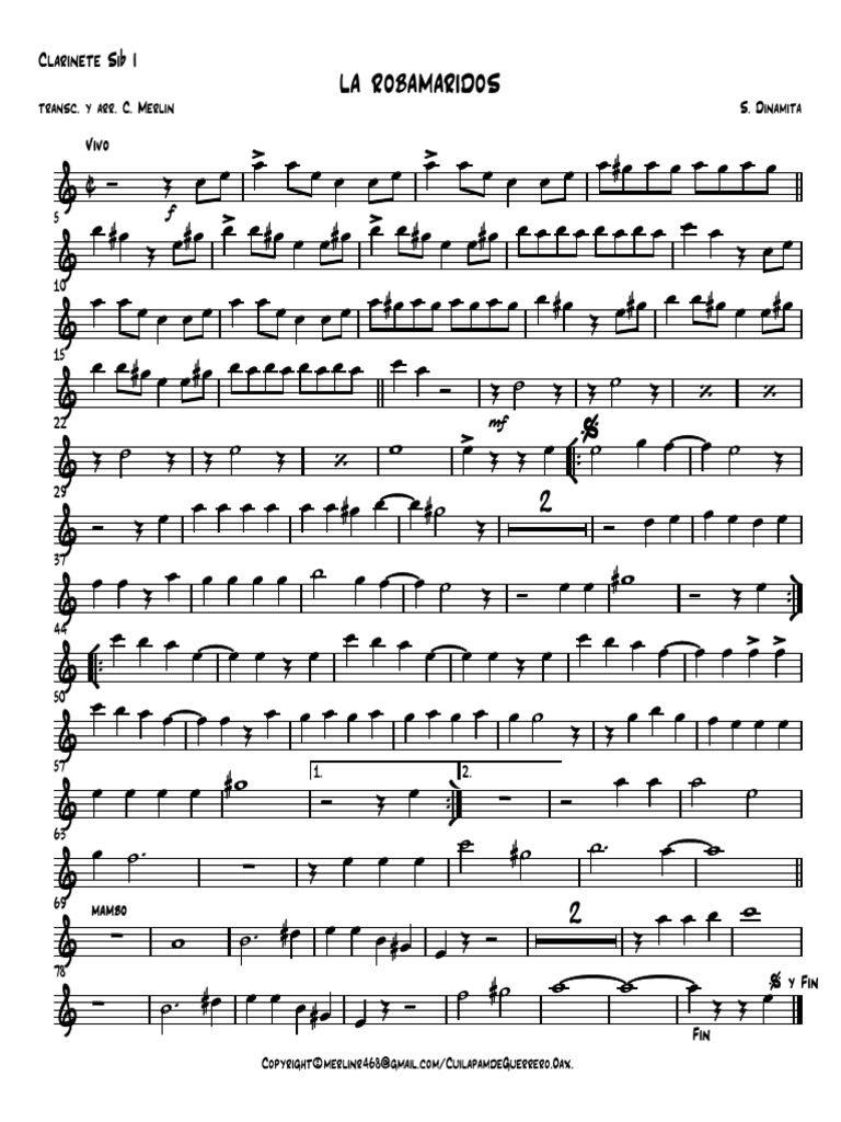 La Roba Maridos - Sonora Dinamita | PDF | Échecs | Ouverture (échecs)