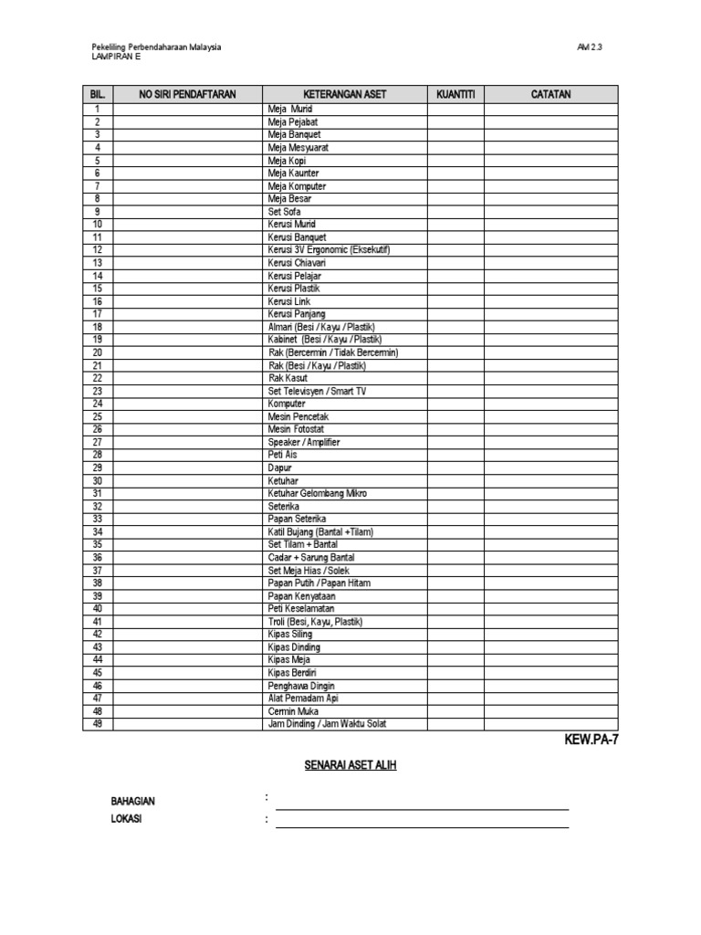 Kew Pa 7 | PDF