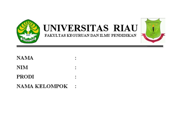 Name Tag Universitas Riau | PDF