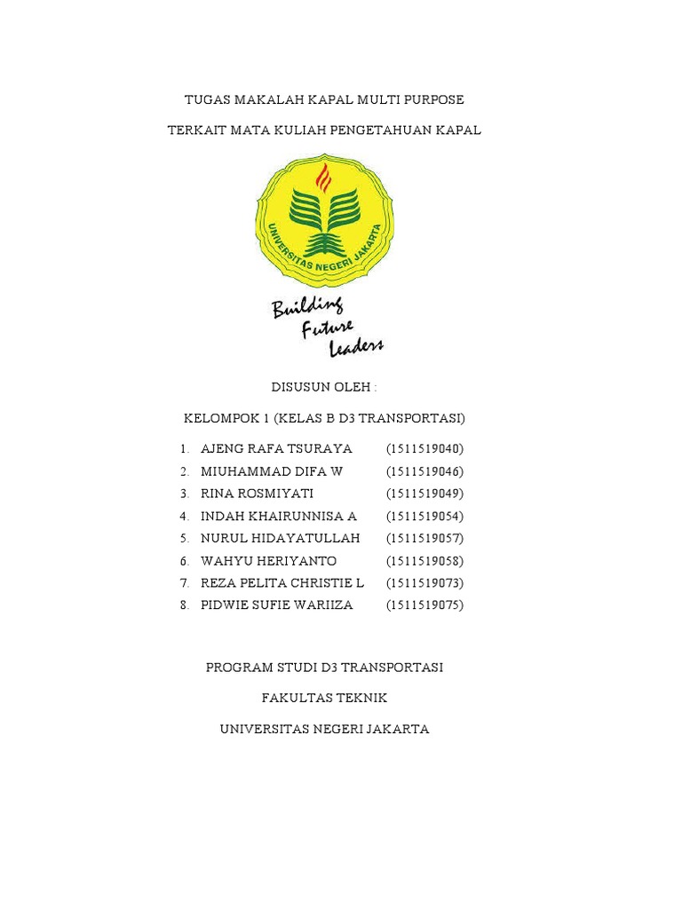 Kapal Multi Purpose 1 | PDF