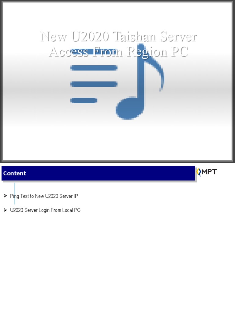 U2020 Taishan Server Access Guide | PDF