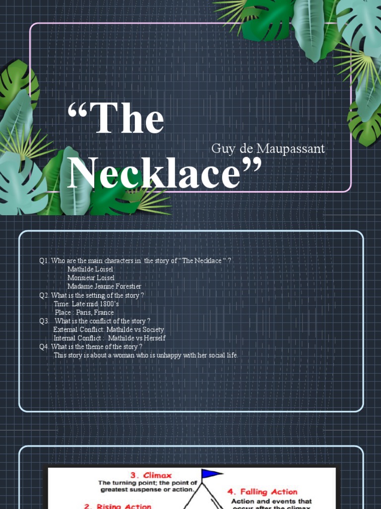 The Necklace by Guy de Maupassant | PDF