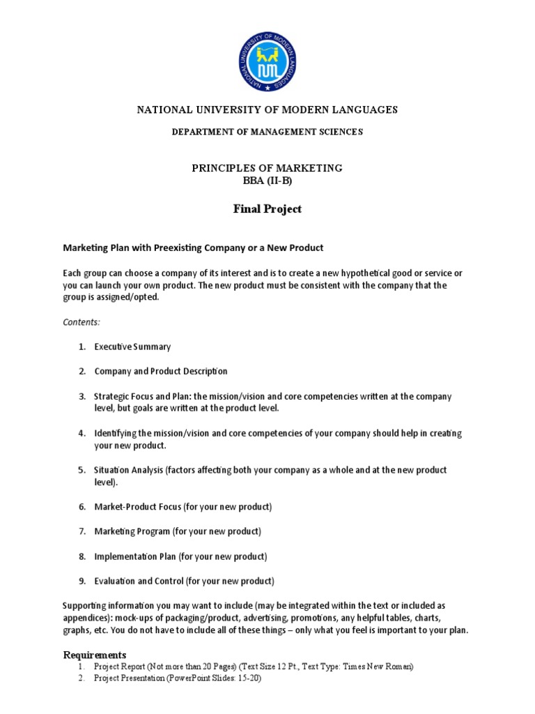 POM - Project File - SP 2021 | PDF