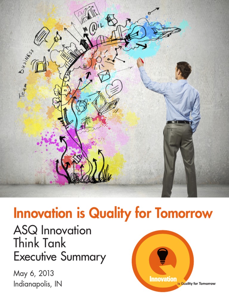 Innovation Think Tank Executive Summary | PDF | Innovation | Risk